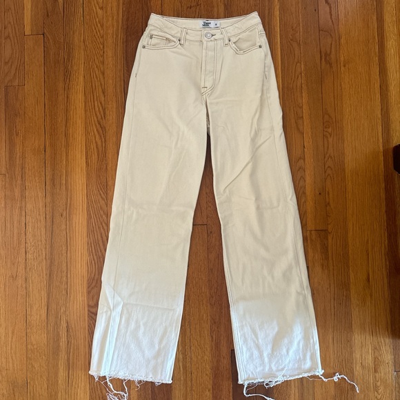 Tiger Mist | Jeans | Tiger Mist Cream Flare Wide Leg Jeans | Poshmark
